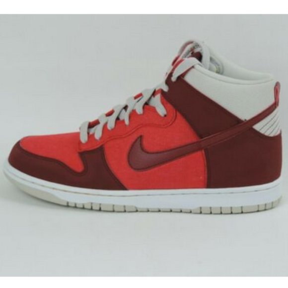 Nike | Shoes | Nike Dunk High Mens Shoes Retro Hyper Red | Poshmark